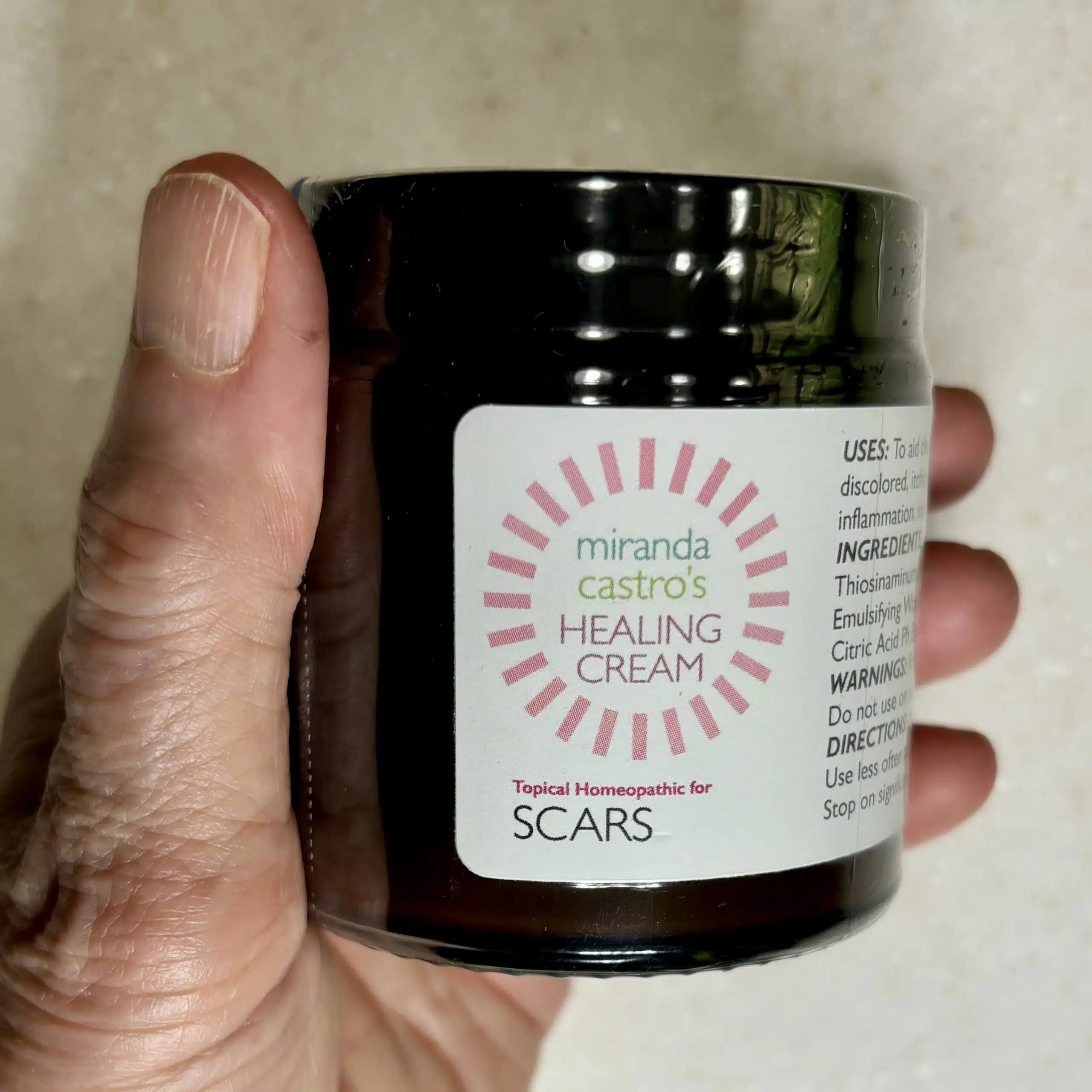 Miranda Castro's Healing Cream for Scars