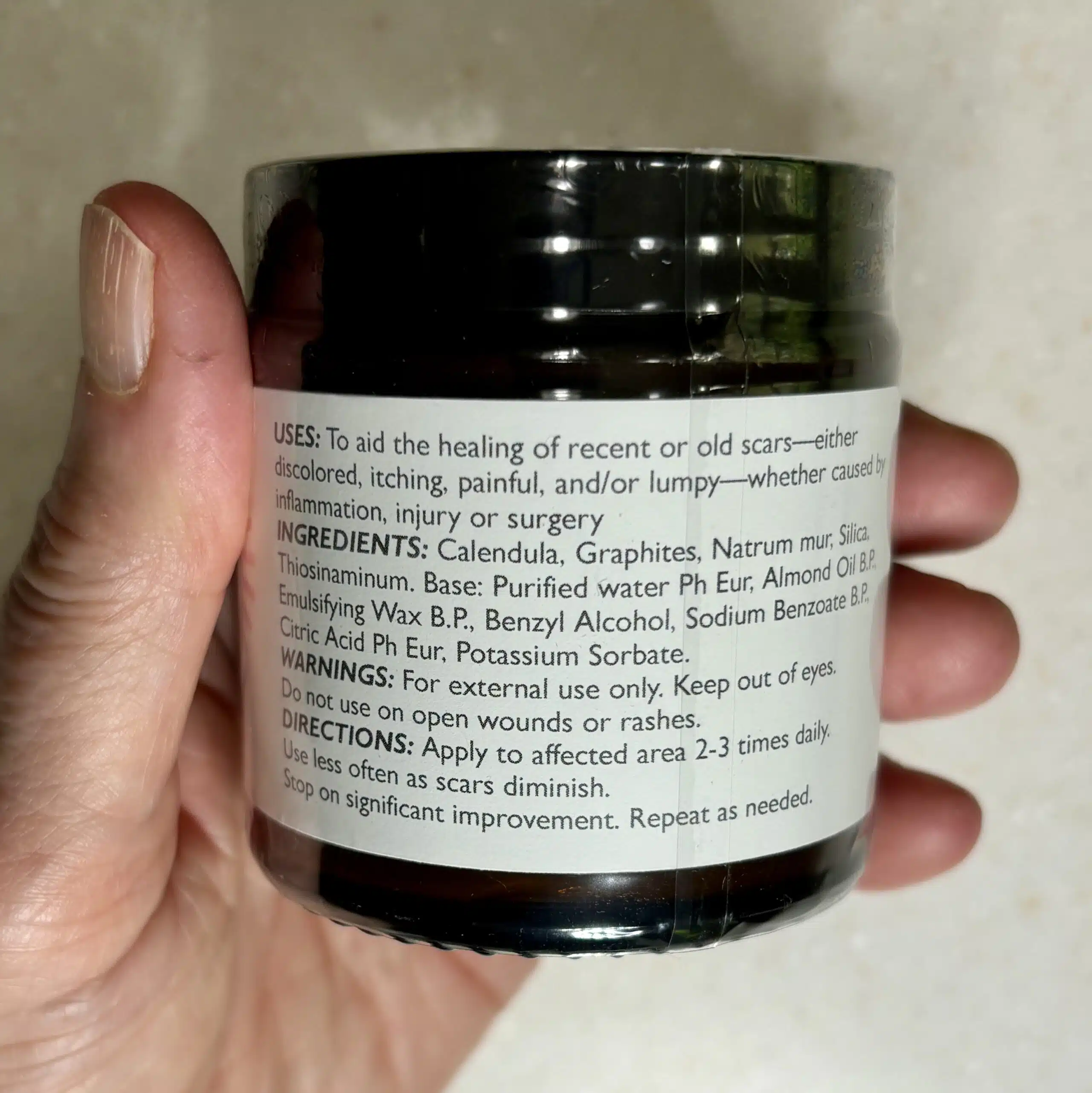 Miranda Castro's Healing Cream for Scars
